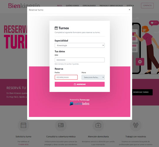 Turnos.app | App web de gestión de turnos online